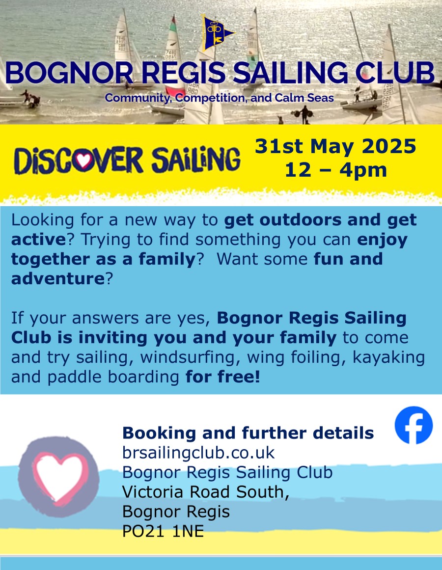Discover Sailing - Open Day - Bognor Regis Sailing Club